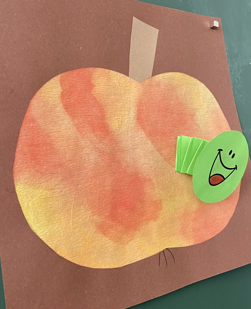 Wurm im Apfel – Unterrichtsmaterial in den Fächern Sachunterricht & Kunst